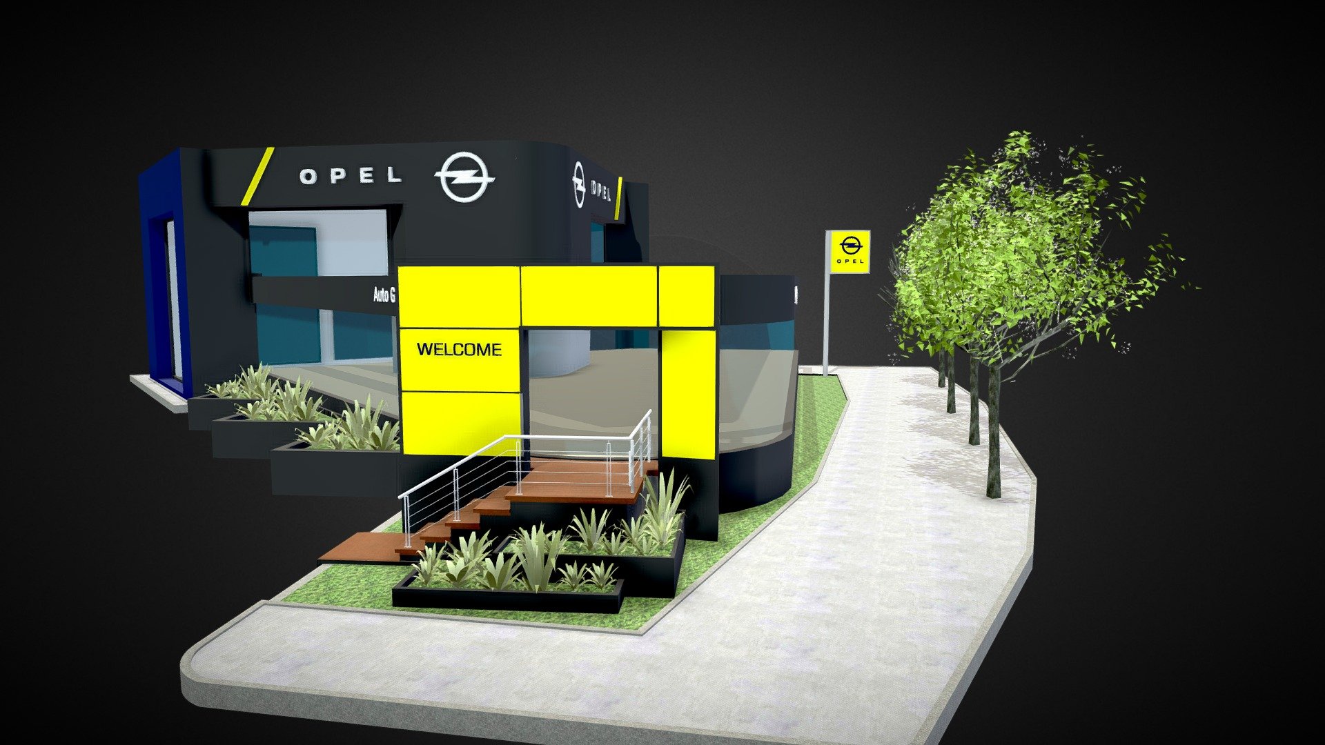 OPEL NEW - Download Free 3D model by ArteURBANO [9d5335f] - Sketchfab
