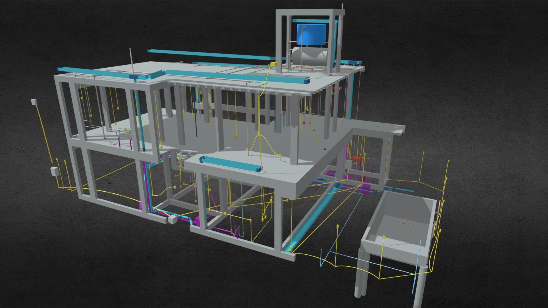 Projeto Estruitural - Jorge (Jacutinga - MG) - 3D model by Geminadas ...