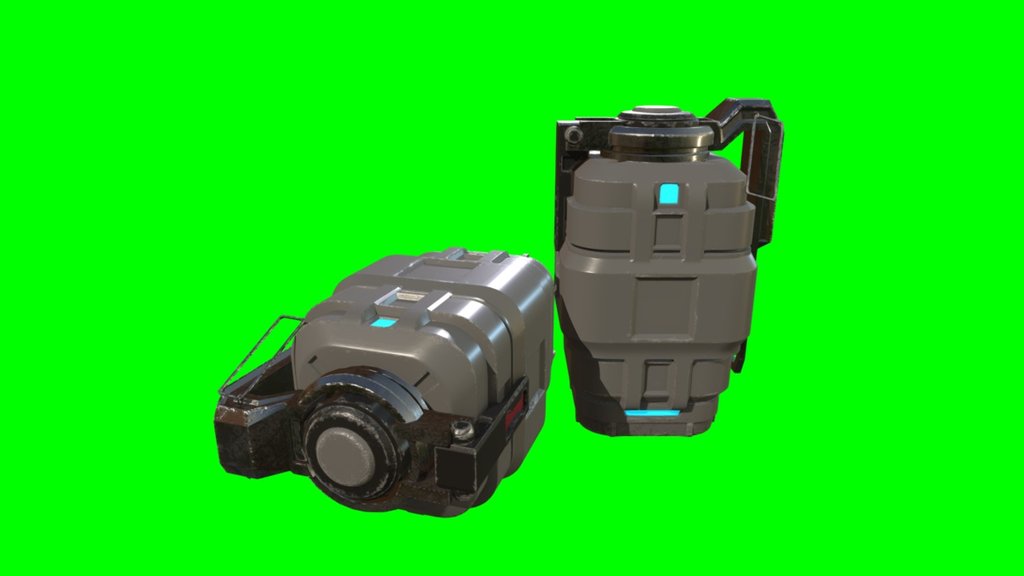 Pulse Grenade Crit 2 - 3D model by FrostyDave [9d5557d] - Sketchfab