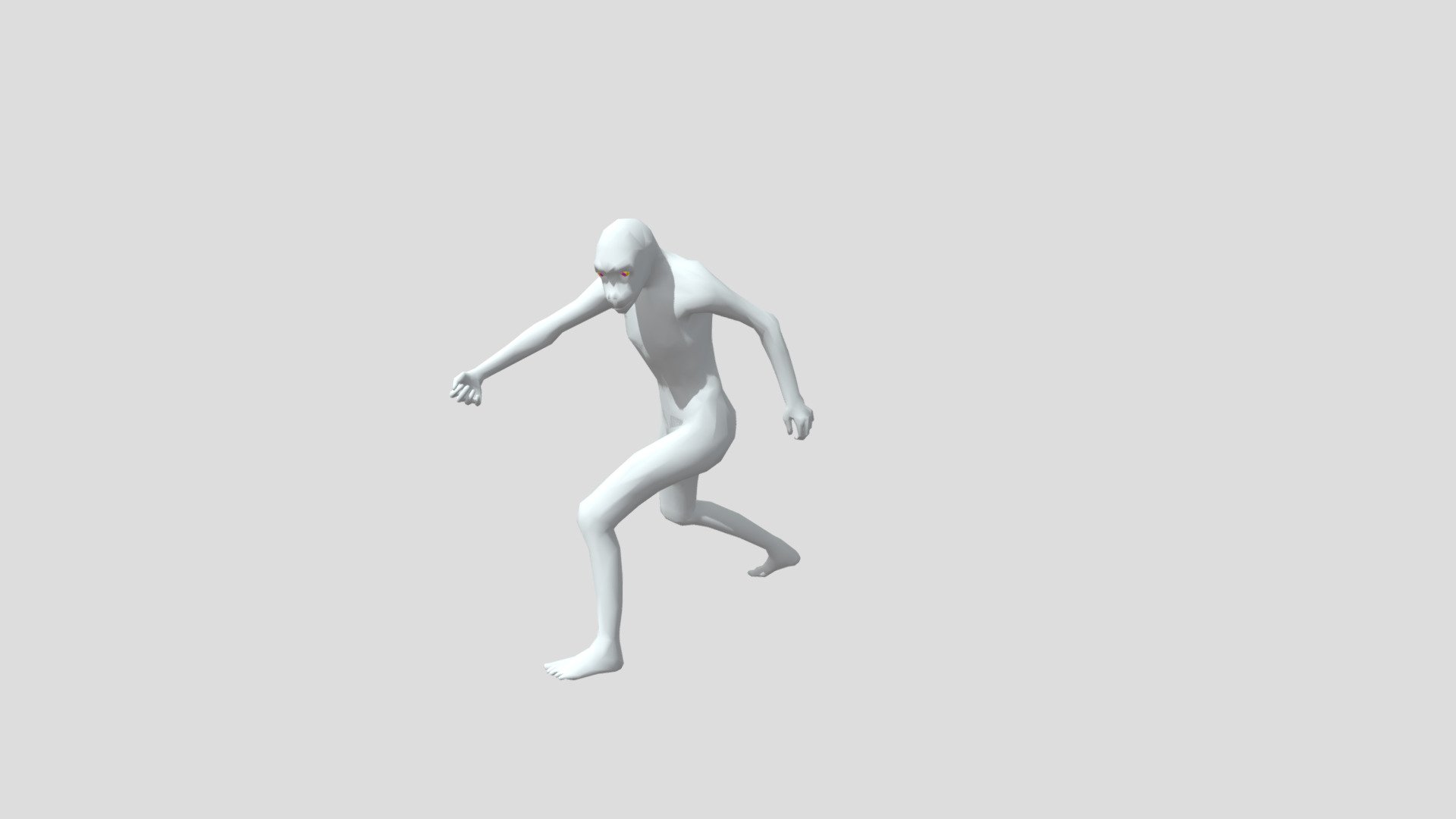 Standing Melee Attack Downward - Download Free 3D model by ...