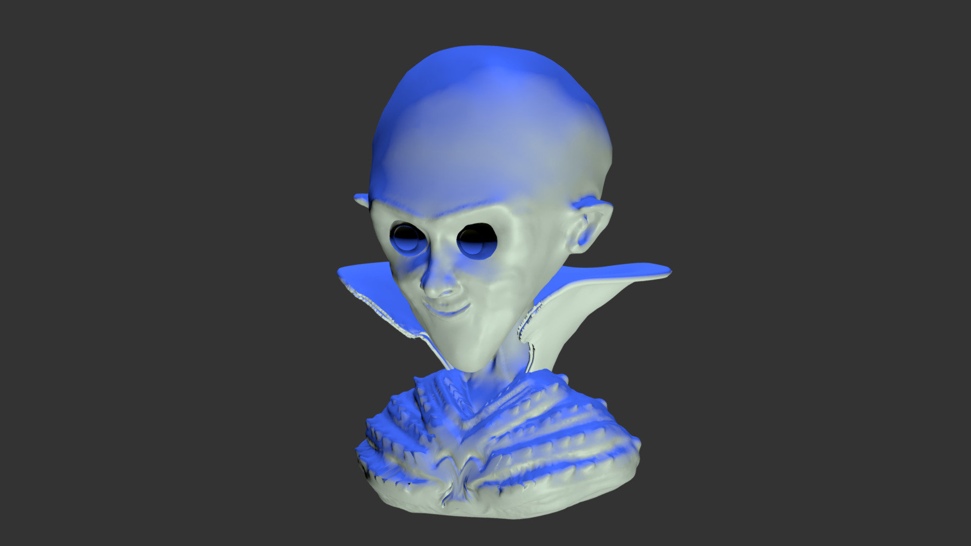 Megamind 3D Sculpting Face - 3D model by Sonjoy Dev (@Sonjoy.Dev ...