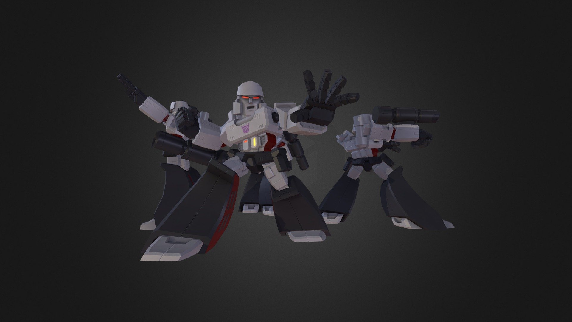 Megatron - 3D model by Phil McClenaghan (@katharii) [9d58ff5] - Sketchfab