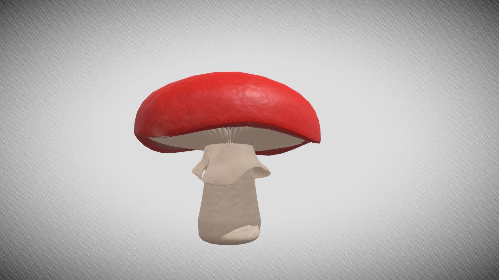 Mushroom - 3D model by ghimpe [9d5b394] - Sketchfab