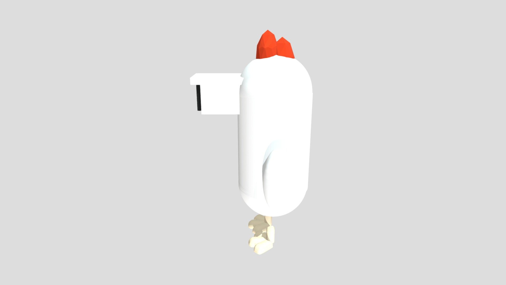 Chicken Camera Blender - Download Free 3D model by chicken gun fan ...