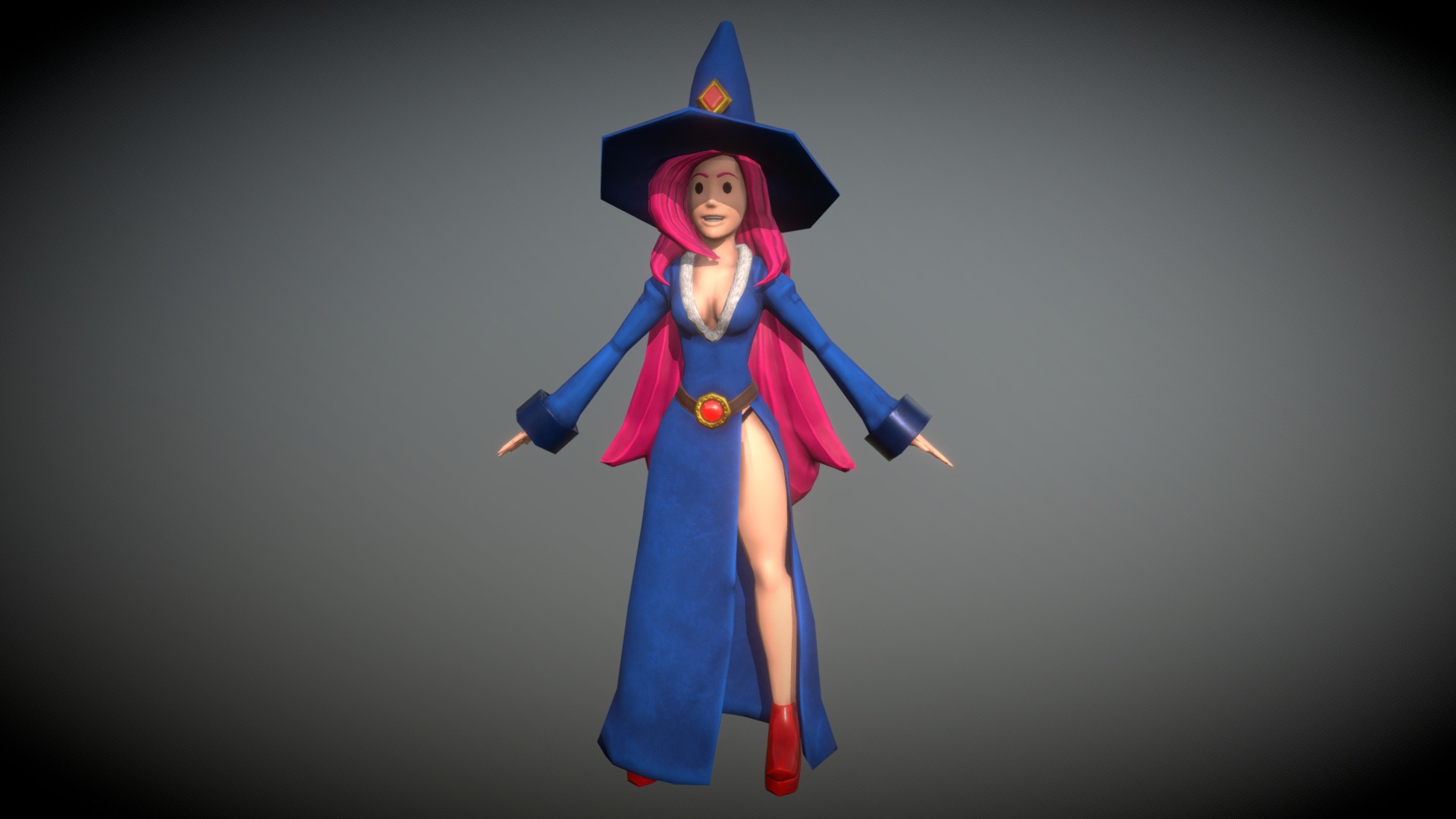 Witch Doll Stylized - 3D model by VanGX [9d610a8] - Sketchfab
