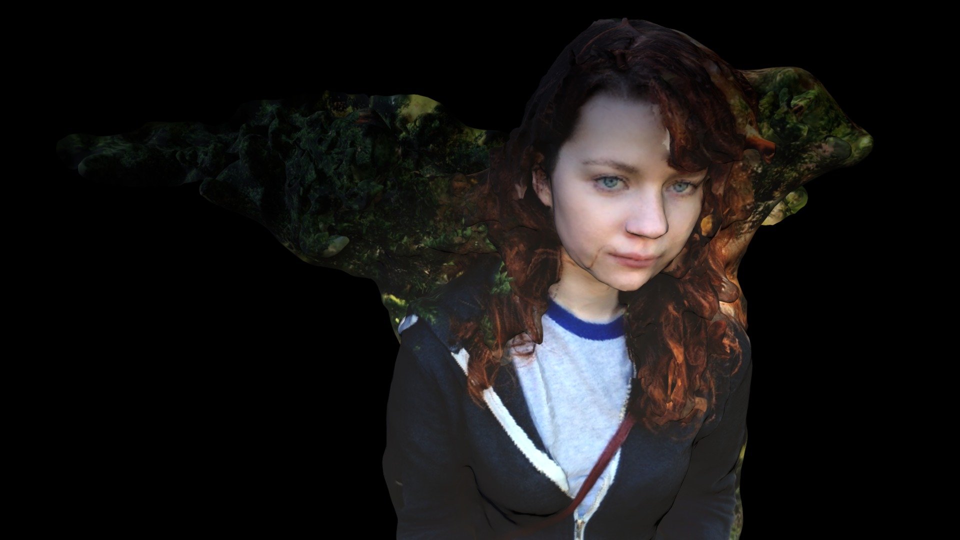 Mary and bush - 3D model by gas_drawls [9d628b1] - Sketchfab