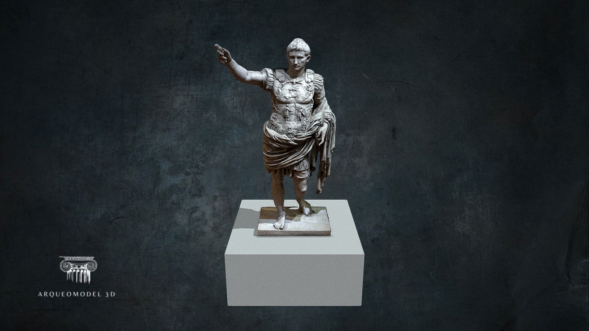 Augustus of Prima Porta | REPLY MUPAC - 3D model by Arqueomodel3D (@juanbrualla) [9d646a4 ...