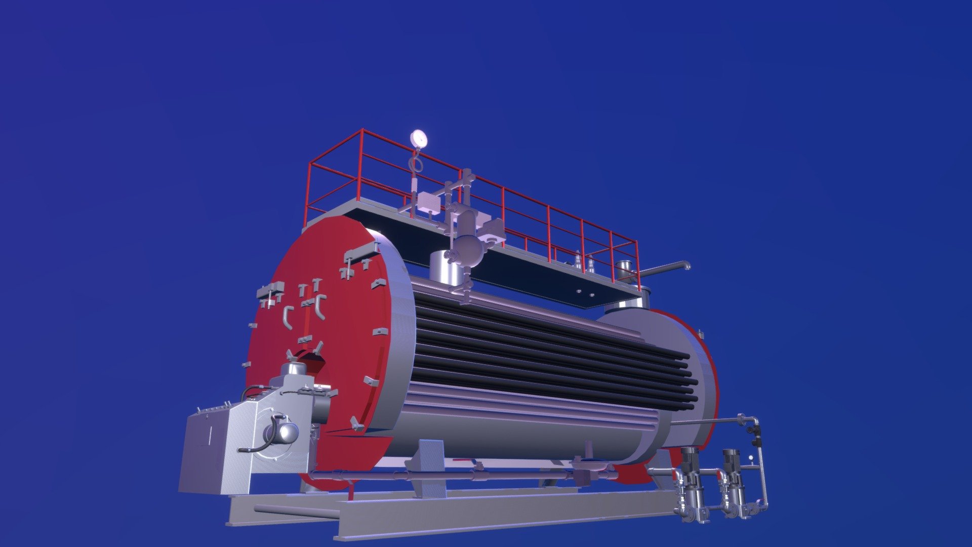 Boiler1 - 3D model by 3D product explorer (@infobnc) [9d64b64] - Sketchfab