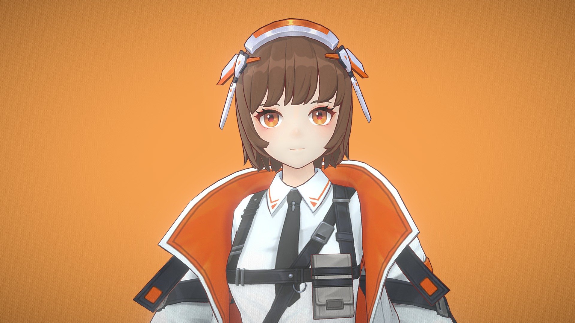 School Uniform Character - 3D model by neogools [9d676a7] - Sketchfab