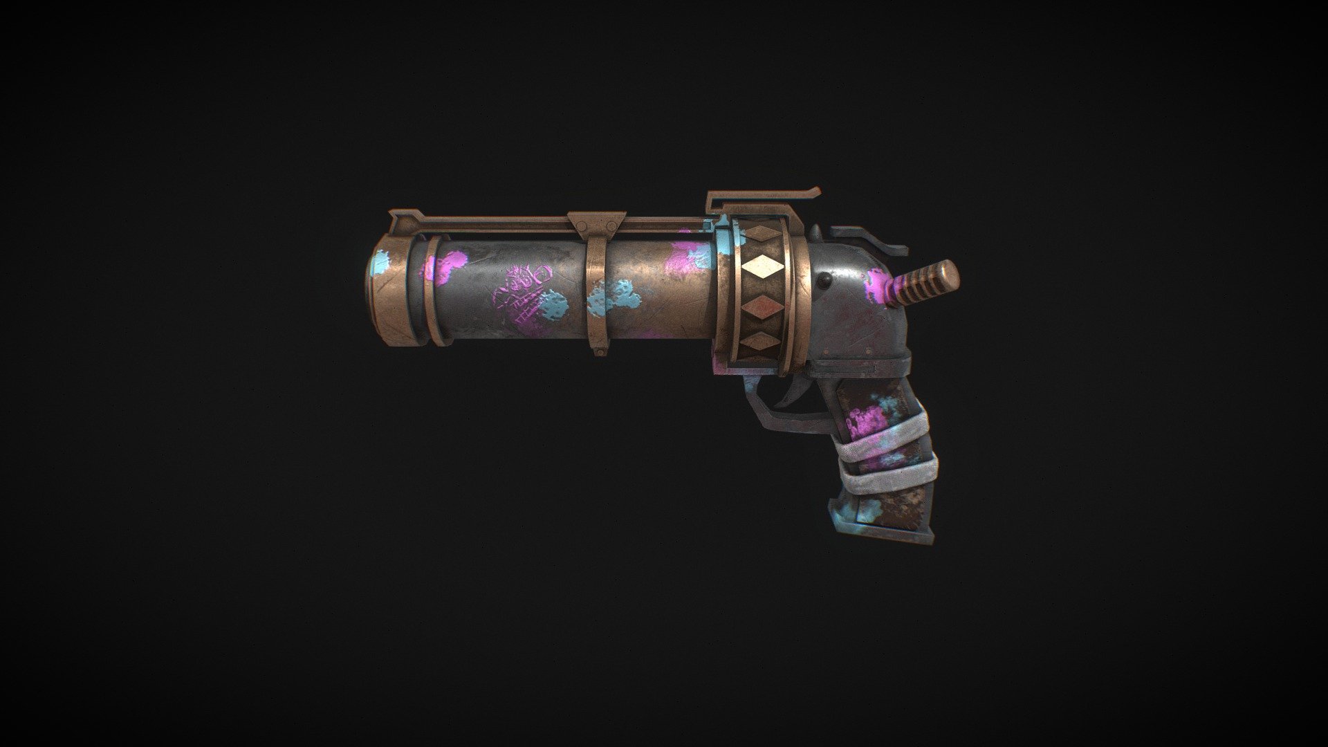 Arcane Jinx Gun | 3D Lowpoly - 3D model by Gabriel 3D (@disqtible ...