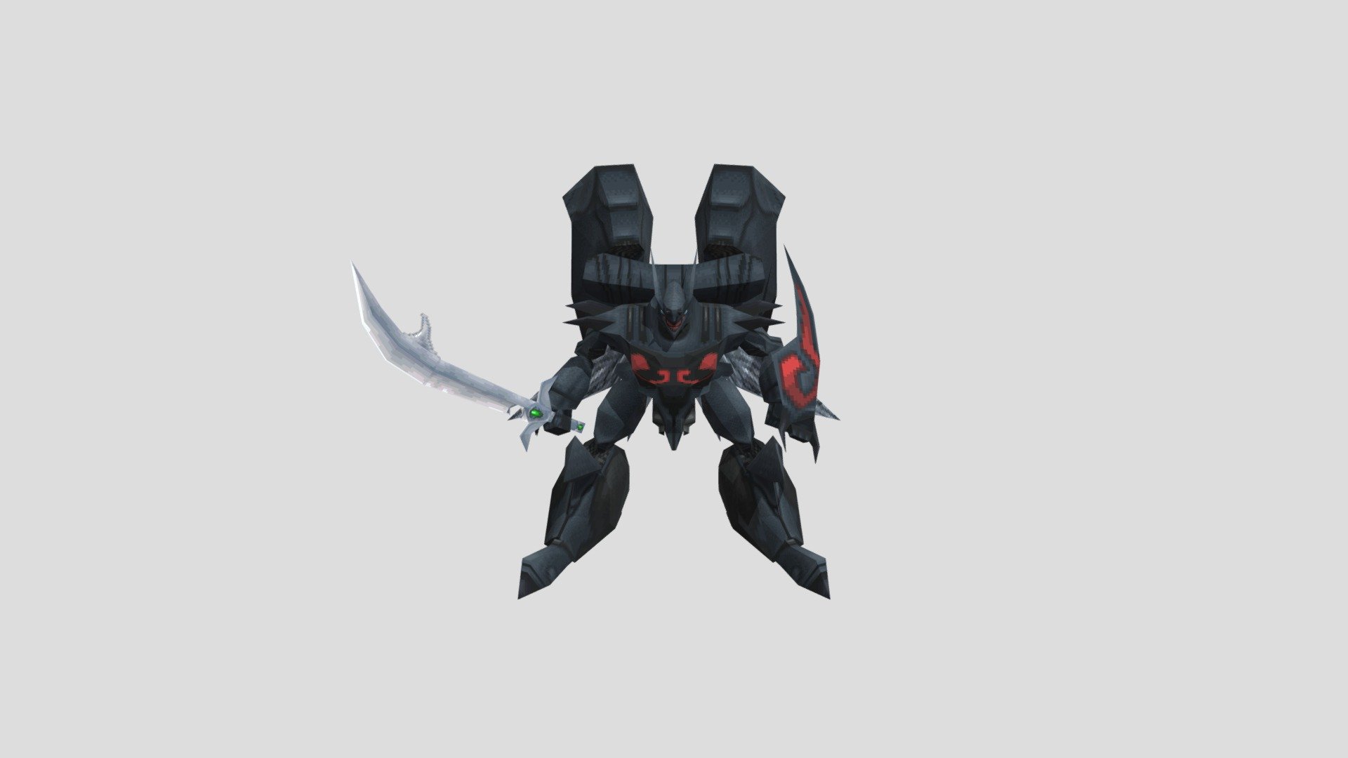 Aura Battler Dunbine - Zwarth - Download Free 3D model by Galax27 ...