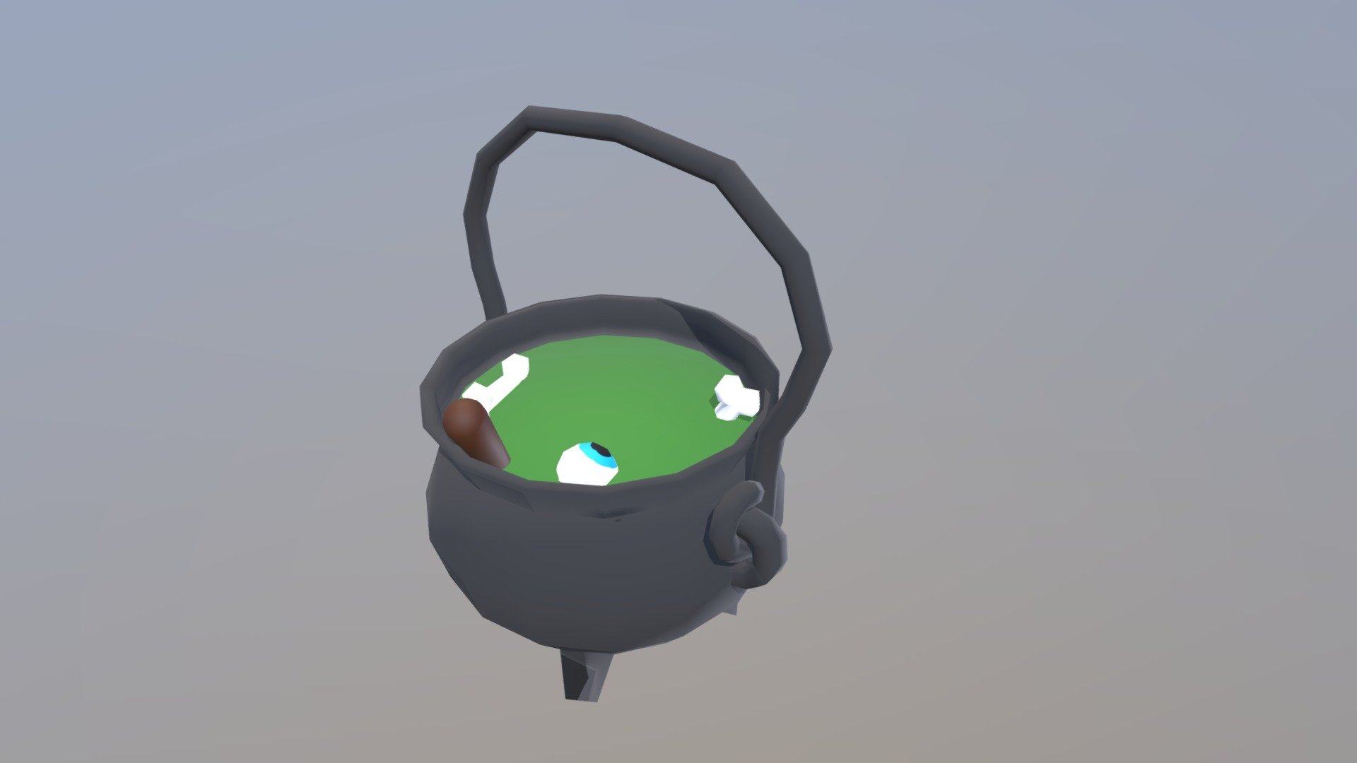 Hanging Cauldron - Download Free 3D model by Yecats (@yecats131 ...