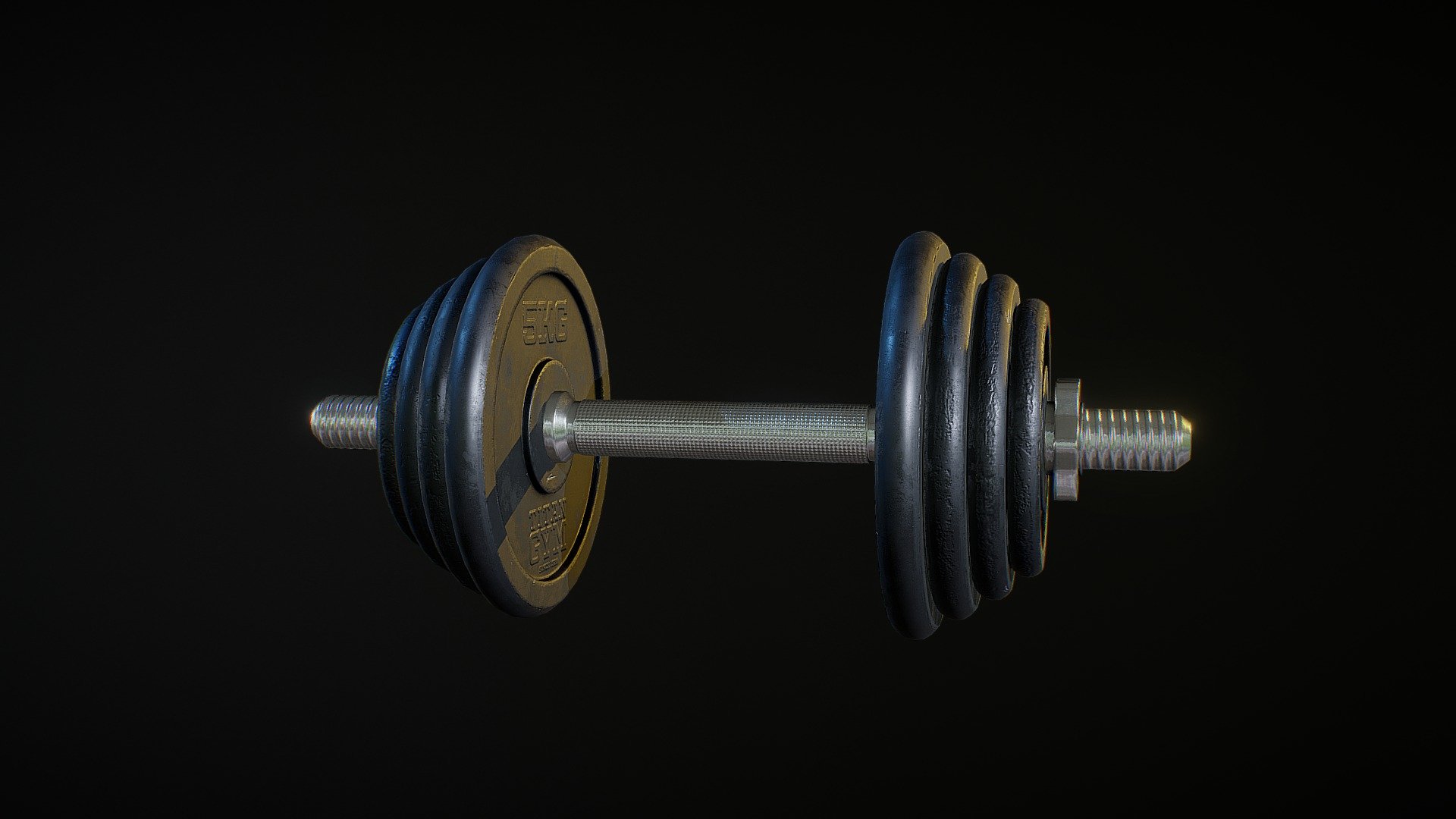 Adjustable Dumbbells - 3D model by Max Ocklze (@maxocklze) [9d6b962 ...