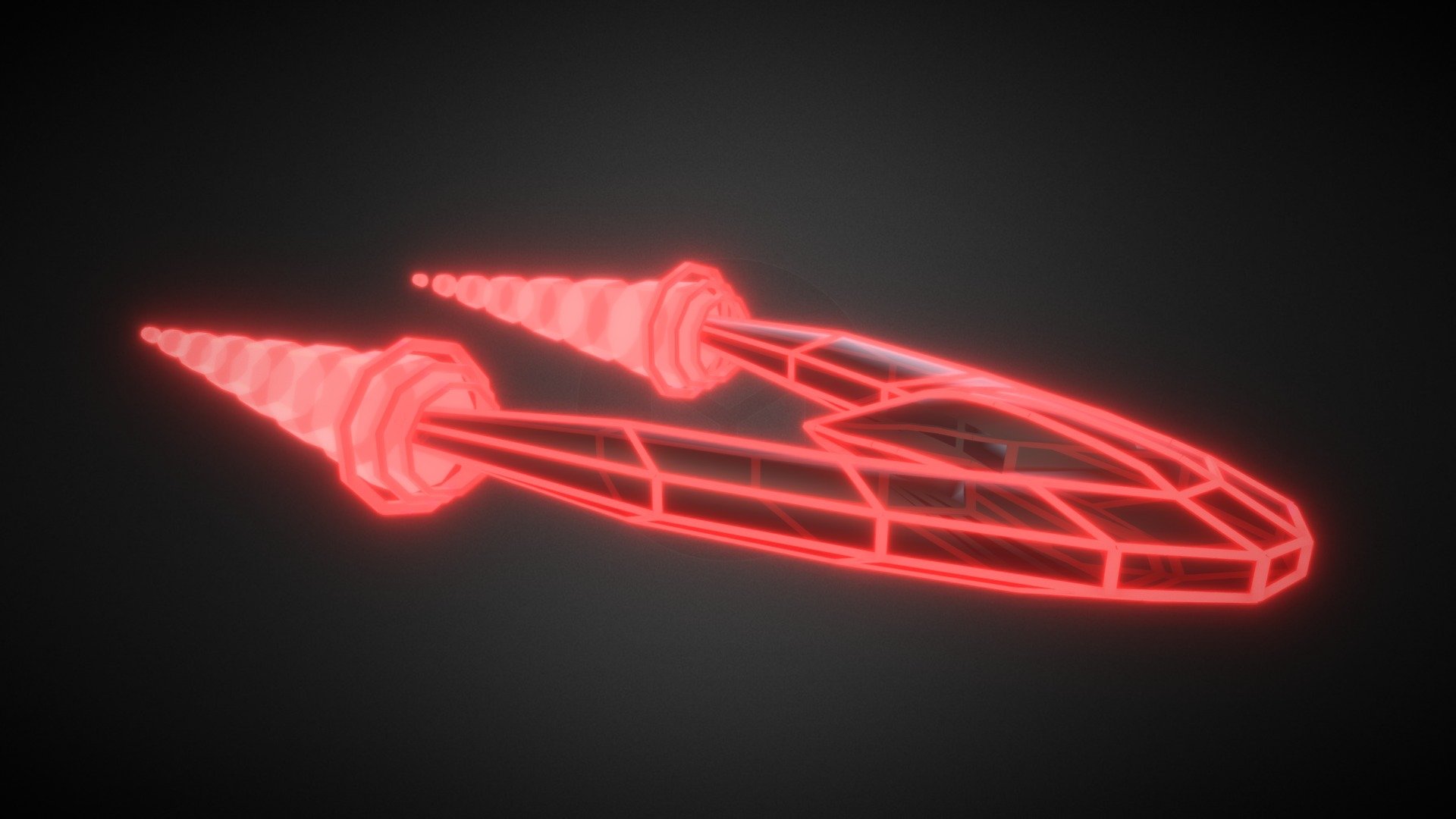 Retro Spaceship - 3D model by Habofro [9d6bf76] - Sketchfab