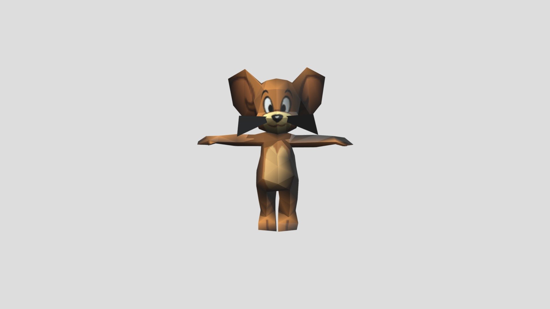 Jerry the little mouse - 3D model by esquilinbuck2 [9d6c236] - Sketchfab