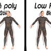 Low Poly vs high Poly - Download Free 3D model by andreadev3d ...