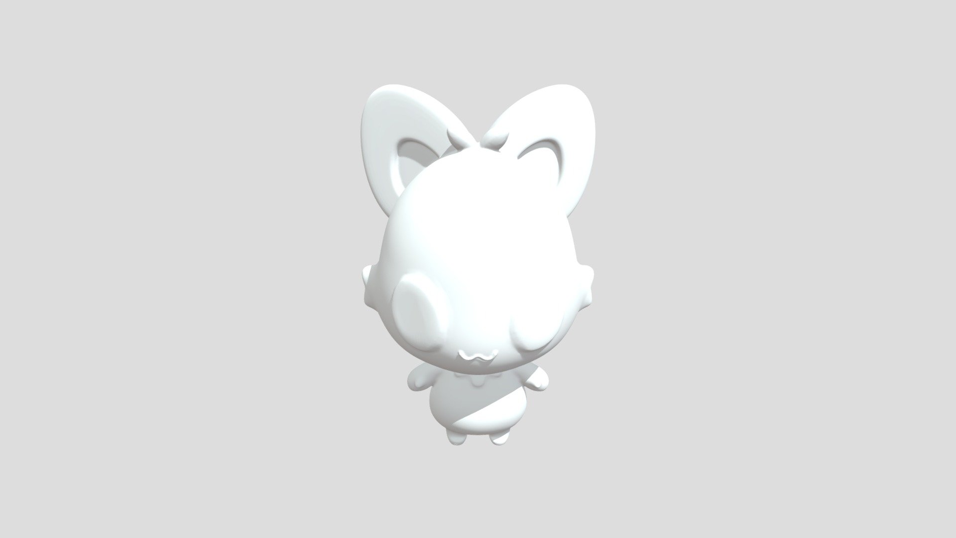 Printable Chattino Model - No Stand Ver 0.1 obj - Download Free 3D ...