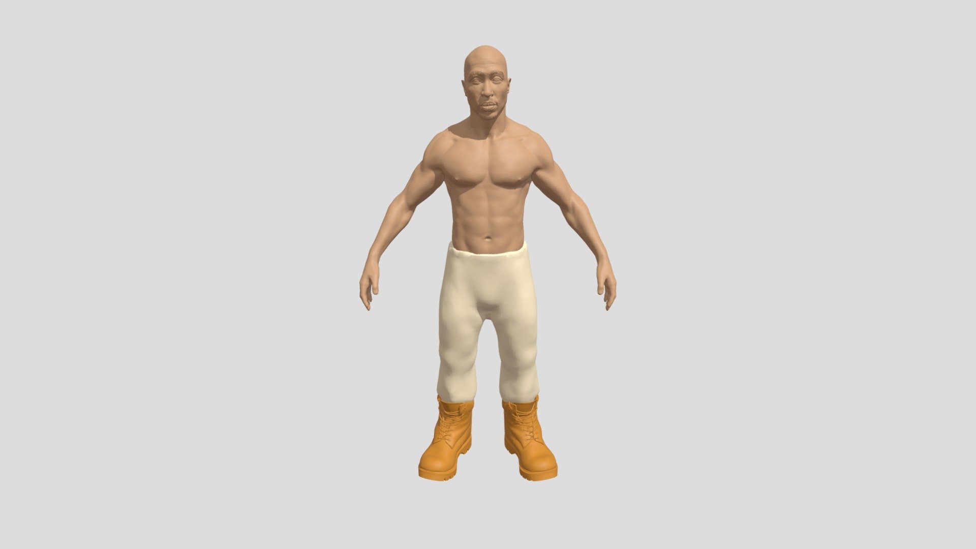 2PAC Shakur - 3D model by D.p (@Danser.com) [9d7019f] - Sketchfab