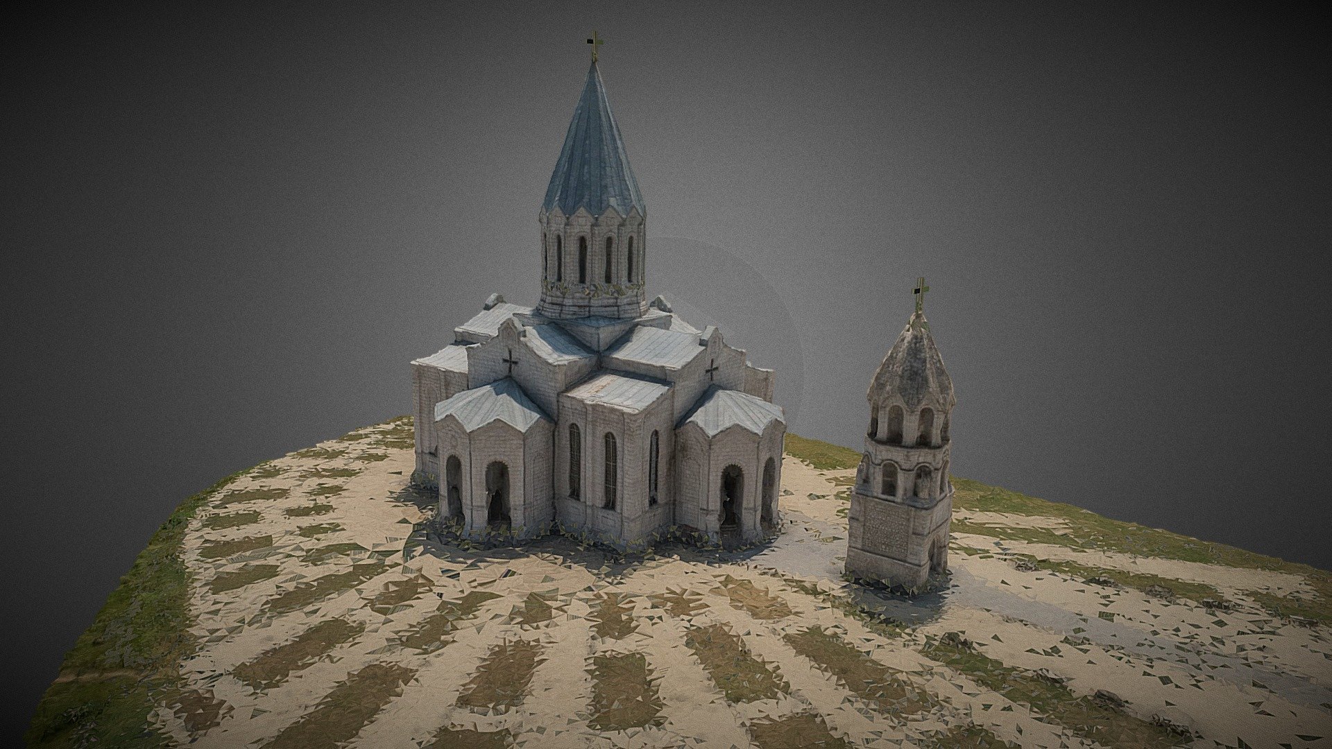 Holy Savior Ghazanchetsots Cathedral - 3D model by Team Perian ...