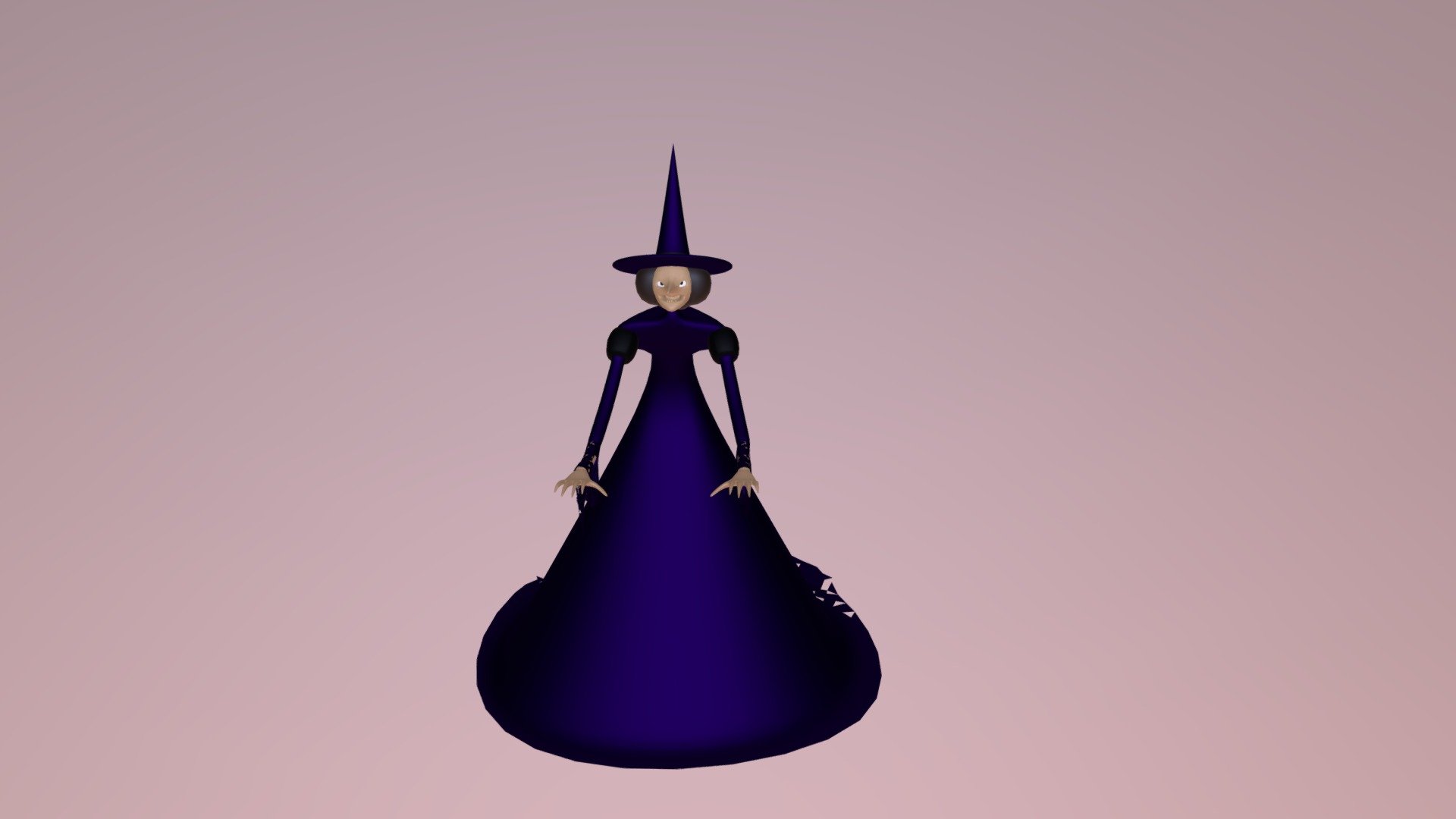Witch - 3D model by Luk_S.L [9d712e1] - Sketchfab