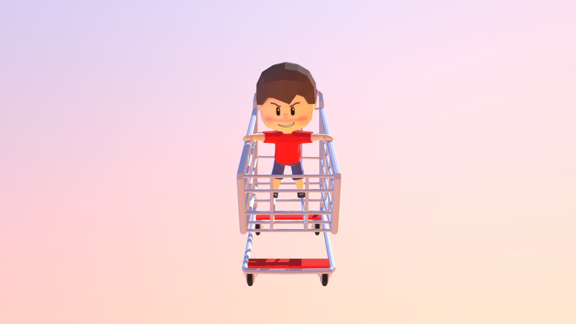 Cart Right Turn Anim V2 - 3D model by camcouto [9d729e1] - Sketchfab