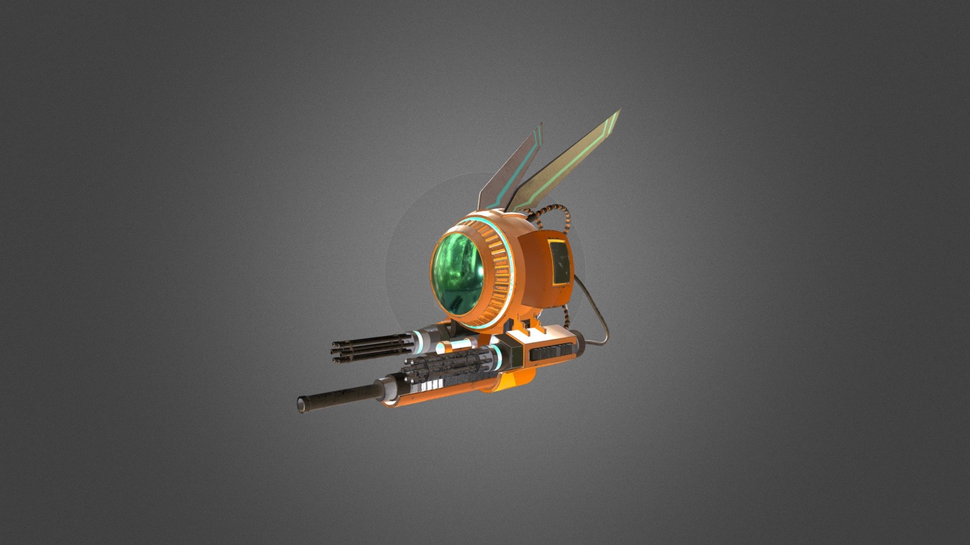 Mechead - 3D model by krishna1822 [9d730d9] - Sketchfab