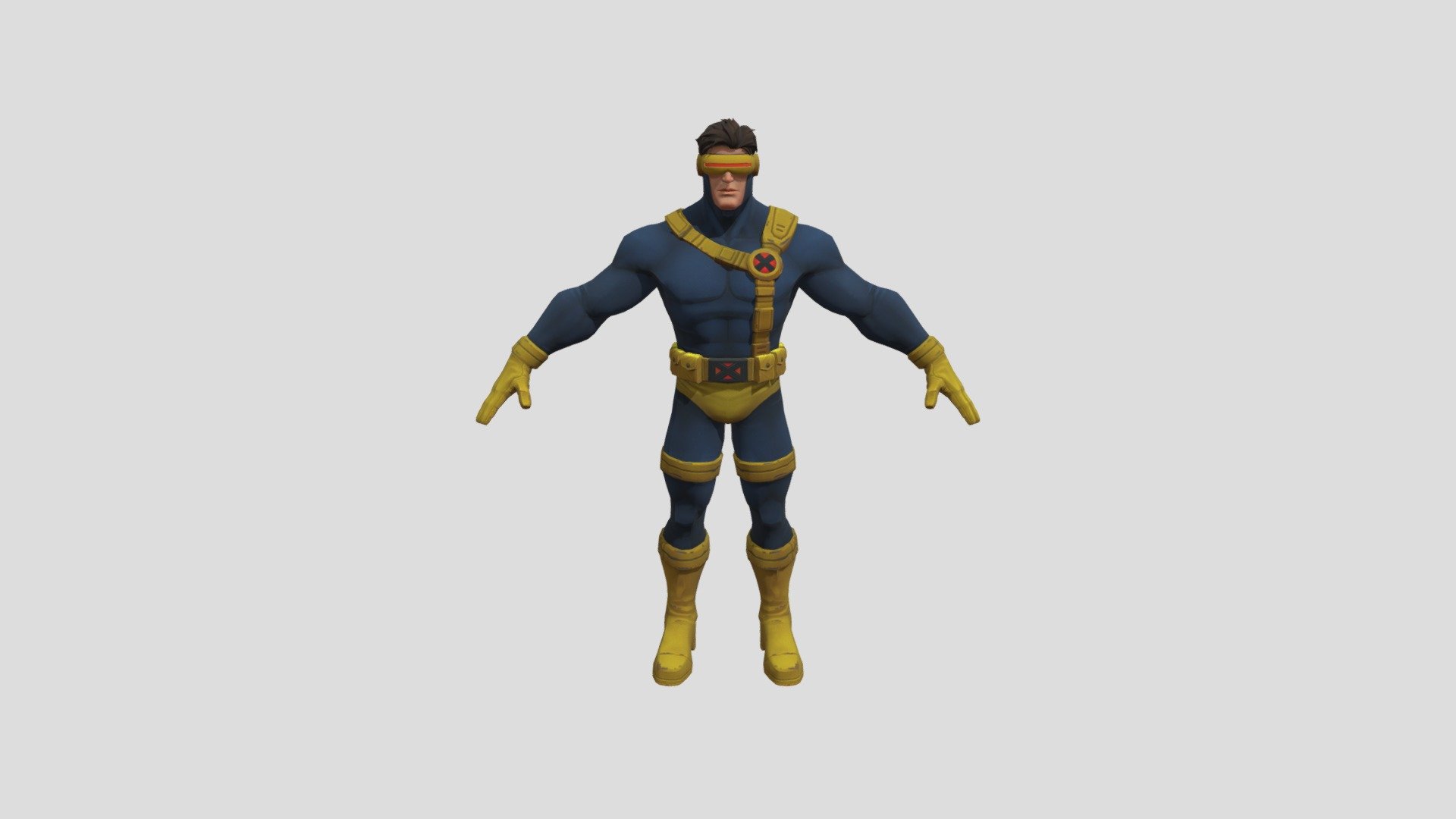 Scott Summers - Cyclops - Download Free 3D model by Tigerar1 ...