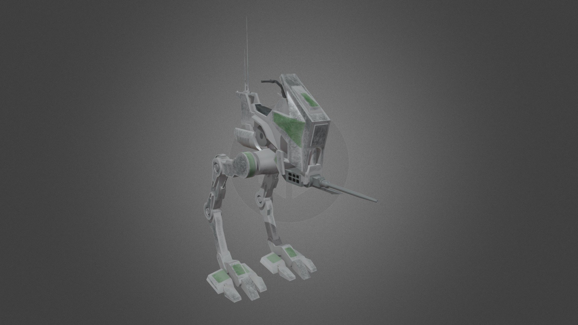 Star Wars: Republic: AT-RT - 3D model by Owen.Cooke [9d73b63] - Sketchfab
