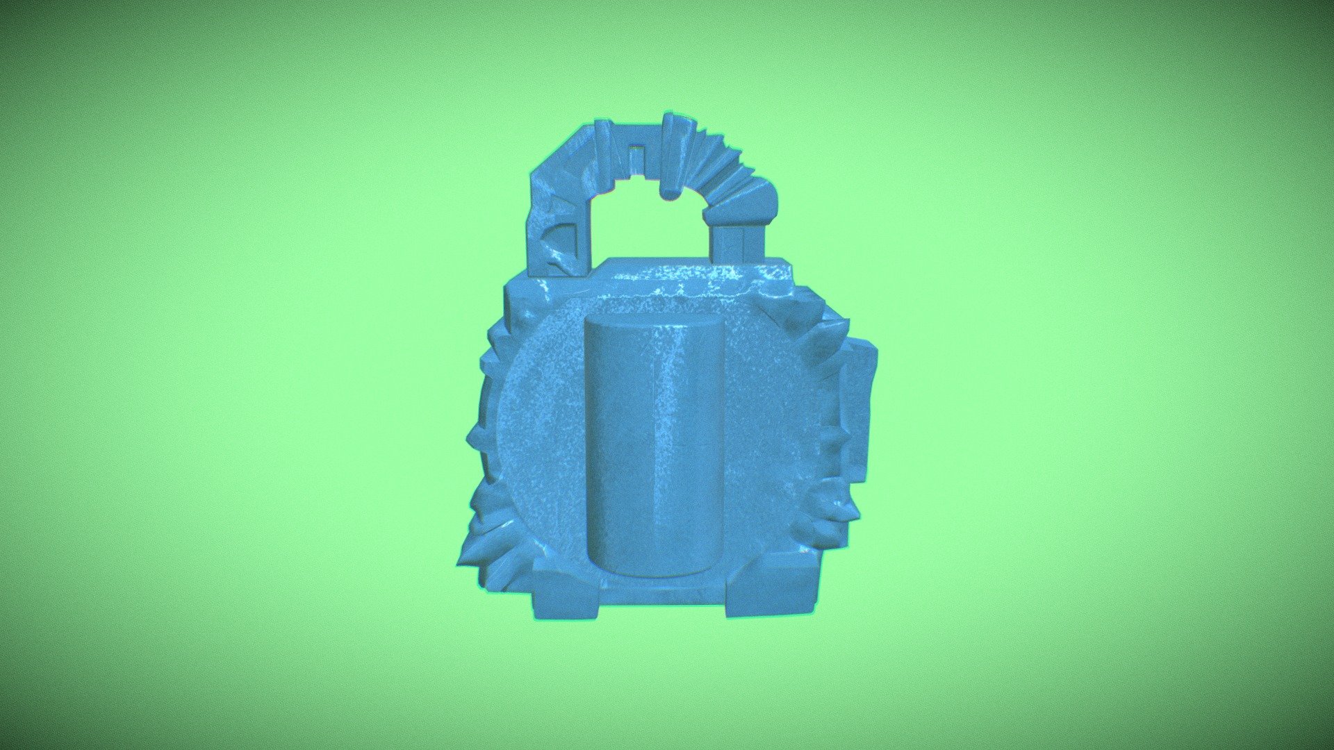 cane emergy lockseeds 甘蔗能量定鎖 サトウキビ エネルギー ロックシード - 3D model by Ben hé ...