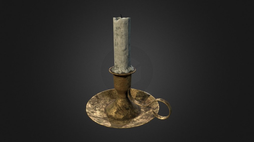 Candle - 3D model by Jouni Maunula (@jouni_maunula) [9d75530] - Sketchfab