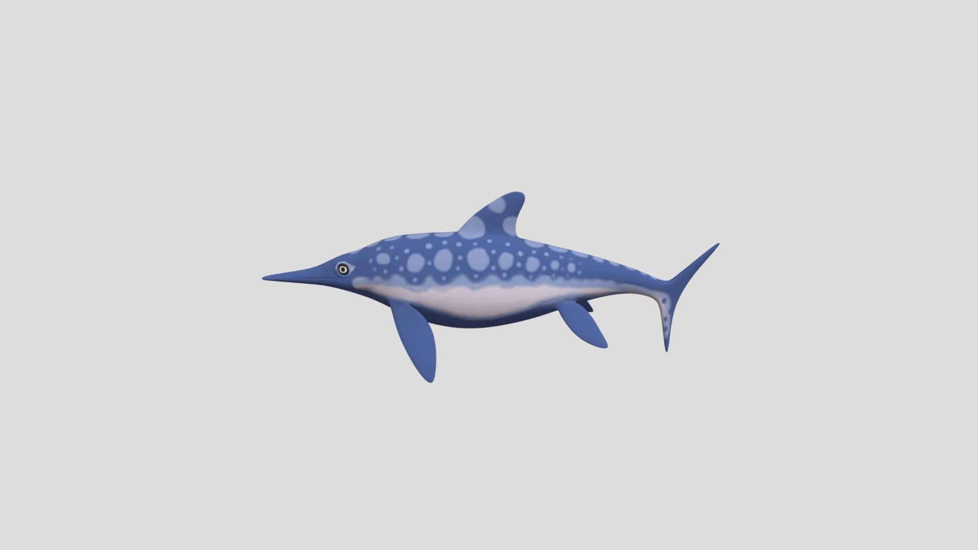 Ichthyosaur - Download Free 3D model by Griffy (@Griffy3d) [9d75a17 ...