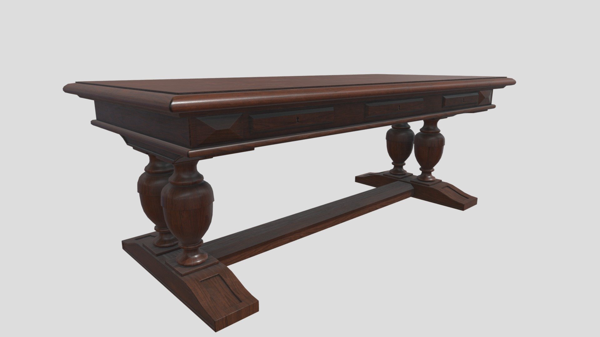 Victorian Table - Buy Royalty Free 3D model by Blare (@CedricPrieto ...