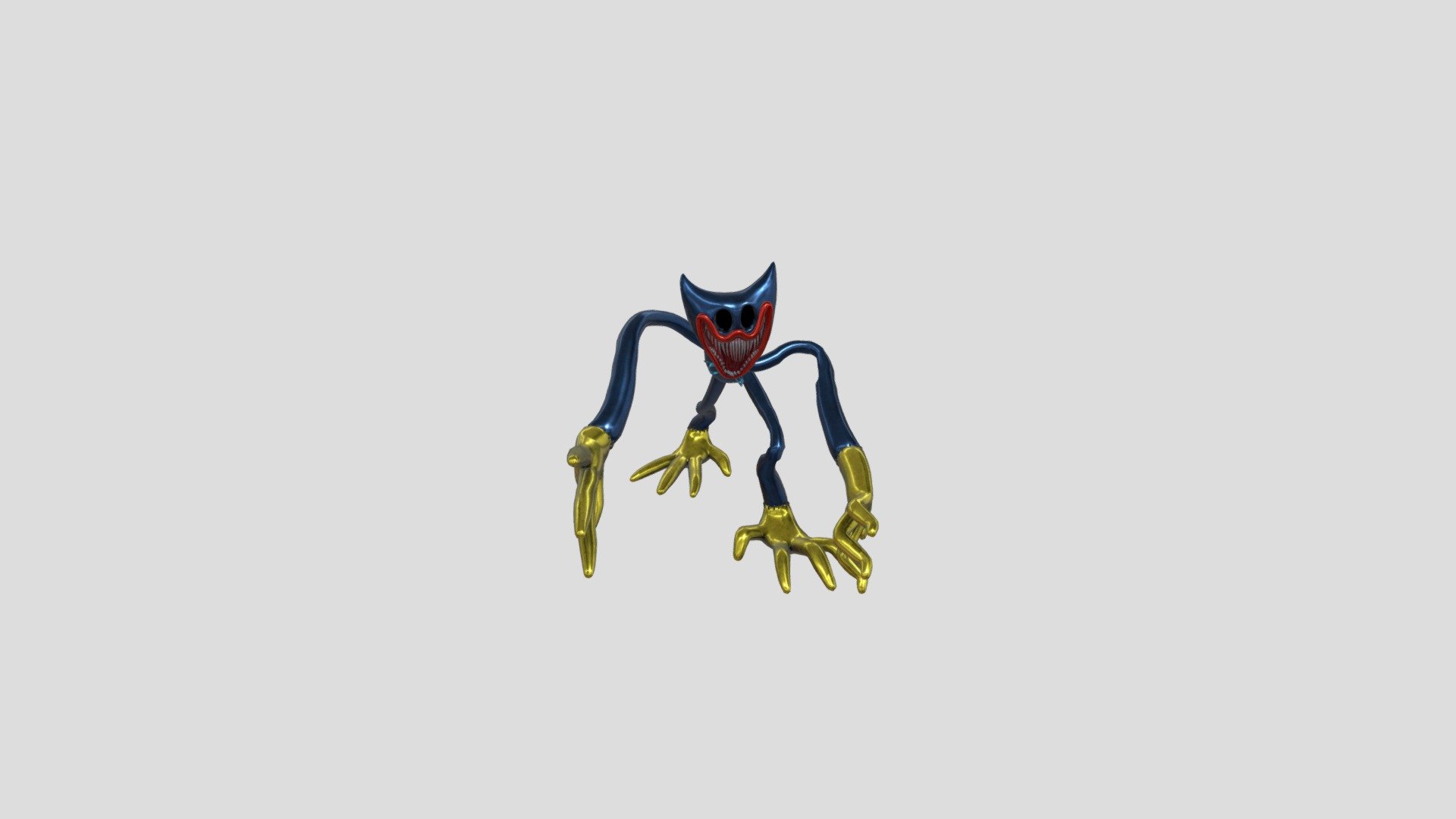 Hallucination-huggy - Download Free 3D model by Nash (@davisnash36) [9d764c2] - Sketchfab