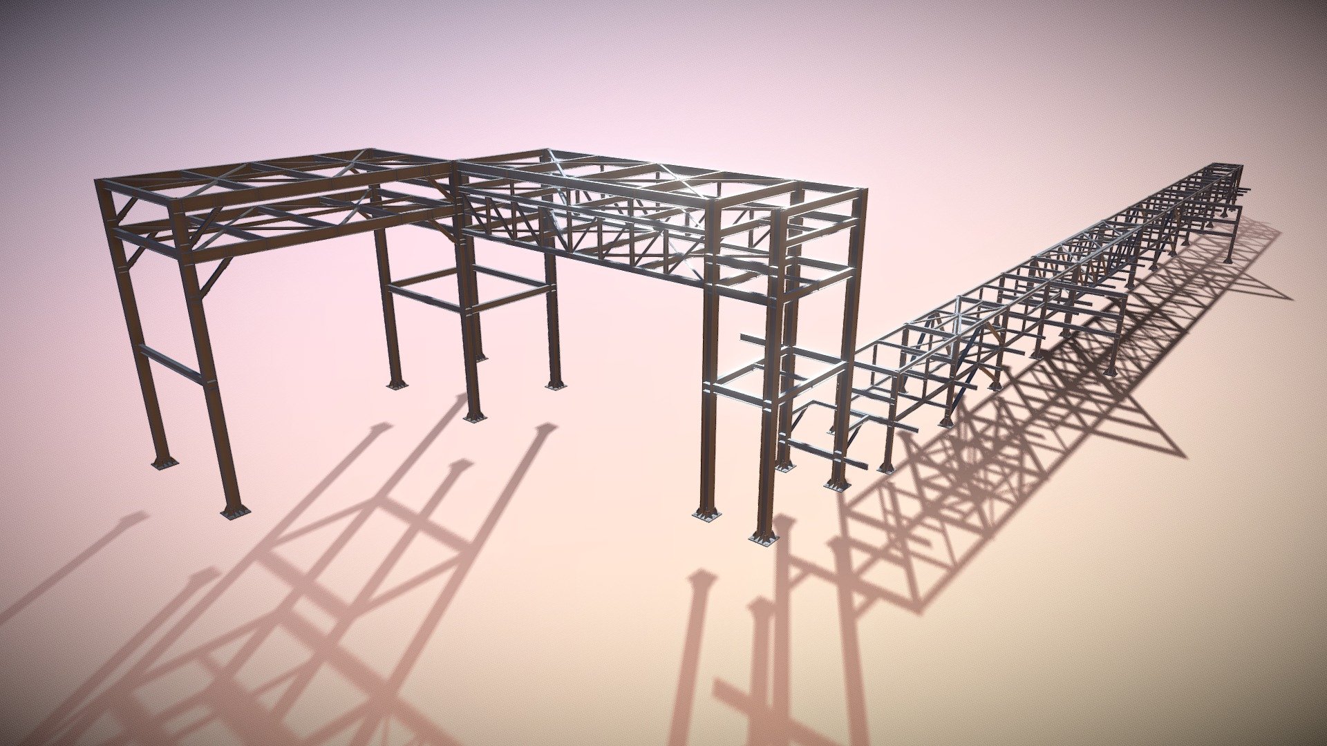 OSBL PIPERACK - Download Free 3D model by proleed [9d774ef] - Sketchfab