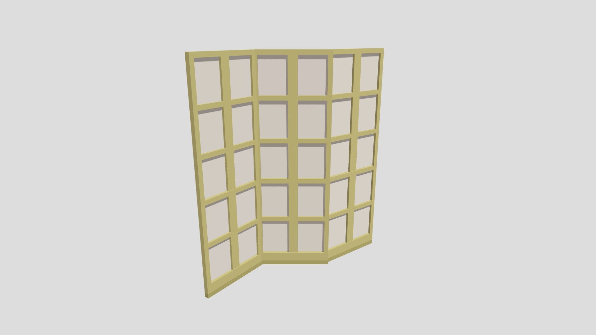 japanese screen divider - 3D model by AkashaGabrielle (@akiilembang ...