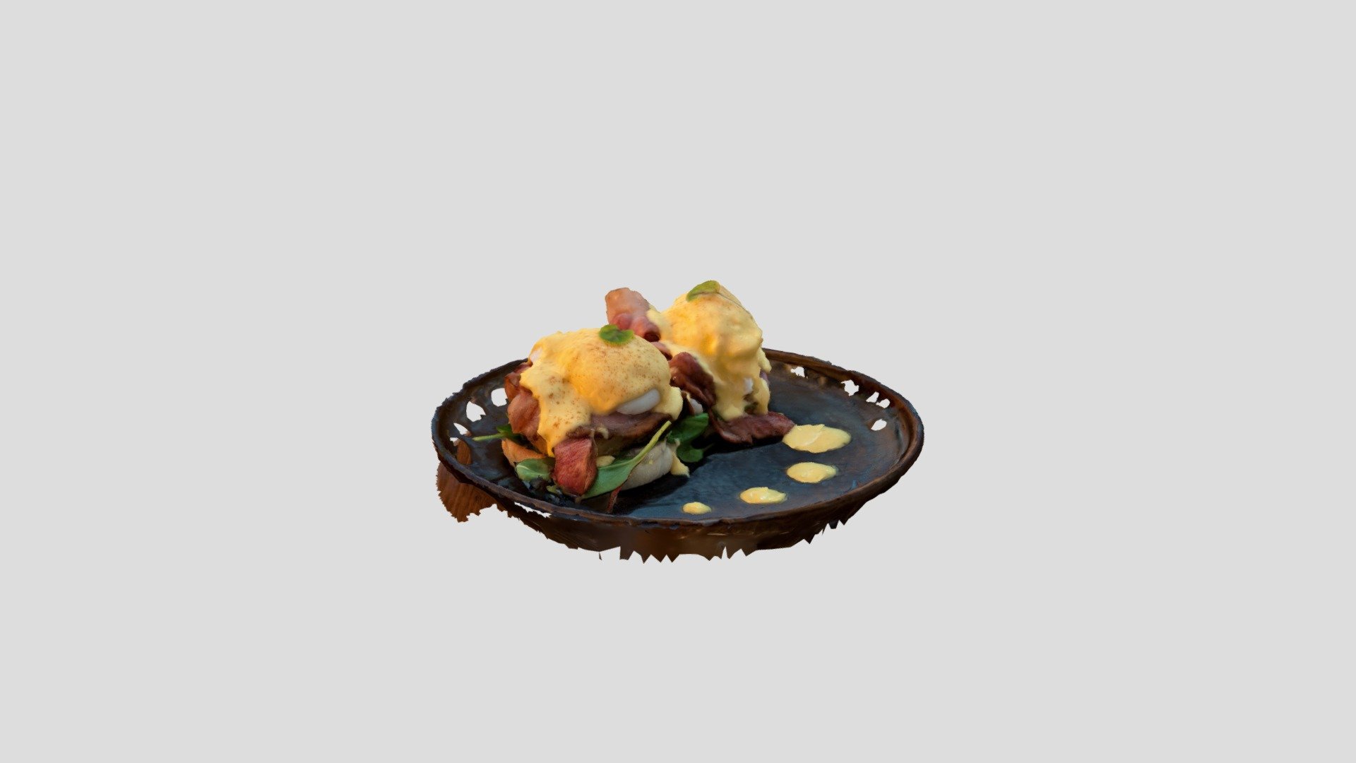 Eggs Benedict - Download Free 3D model by Zach.Powson [9d7b304] - Sketchfab