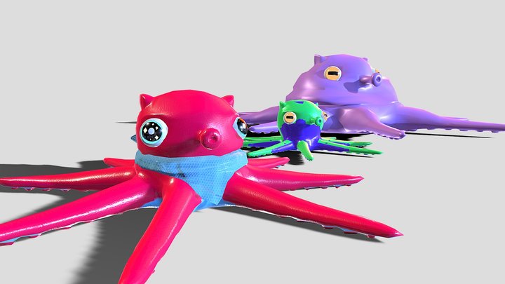 Octoforce 3D models - Sketchfab