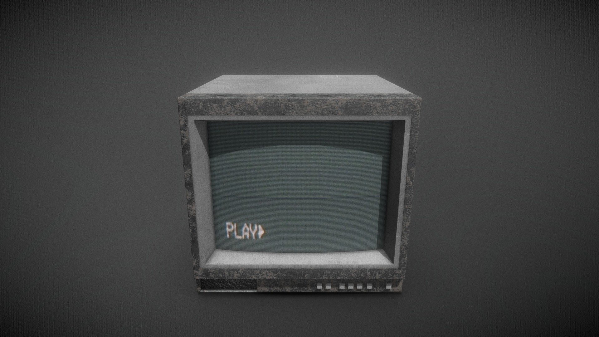 Sony Trinitron Monitor 3d Model By Jurre97 9d7cc4b Sketchfab