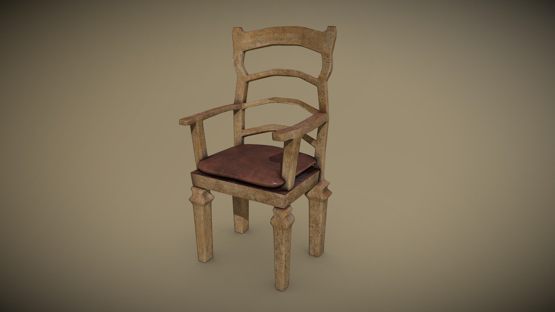 Old Chair - Buy Royalty Free 3D model by Dexsoft Games (@dexsoft-games ...