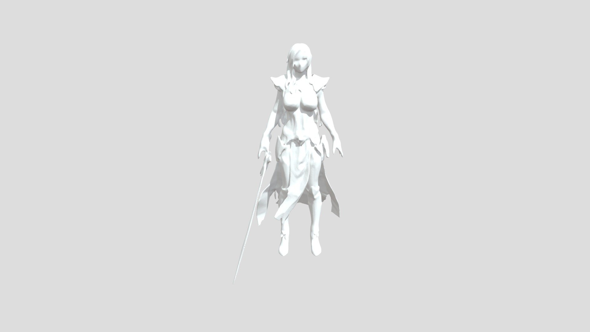 Evelyn 3d model - 3D model by subhranil509 [9d7f6db] - Sketchfab