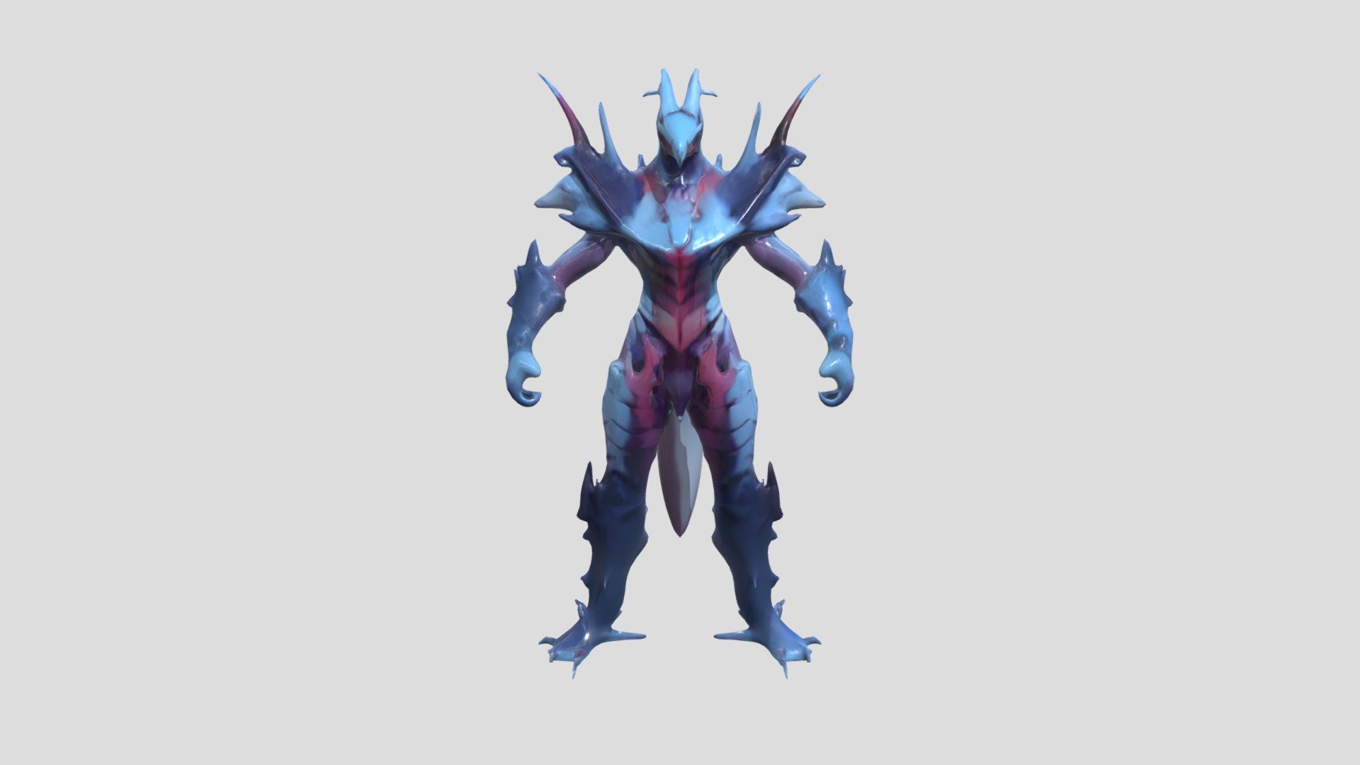 Blue Beast - Download Free 3D model by james.dales (@Nemujin) [9d80ea5 ...