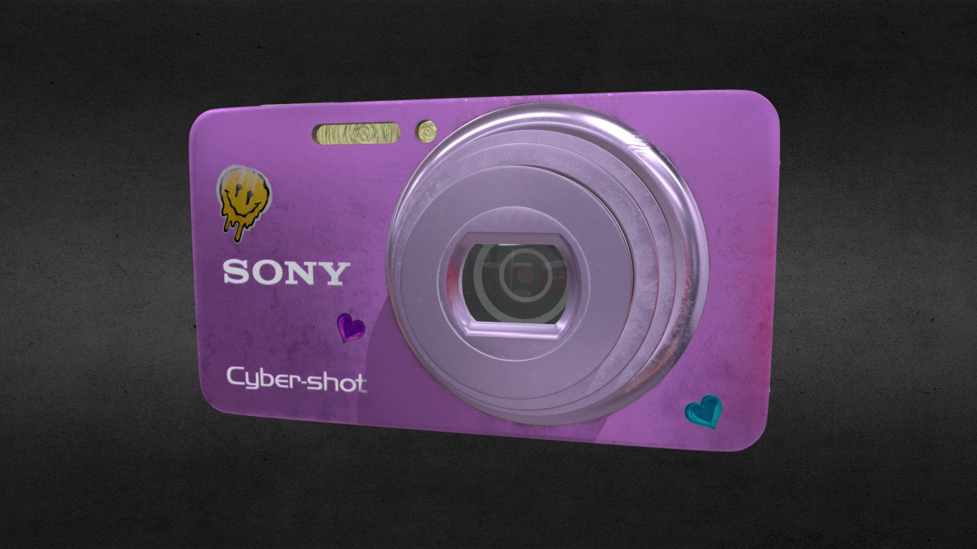 Pink Cybershot - Y2K Prop Collection - 3D model by castoldilu [9d81d22 ...