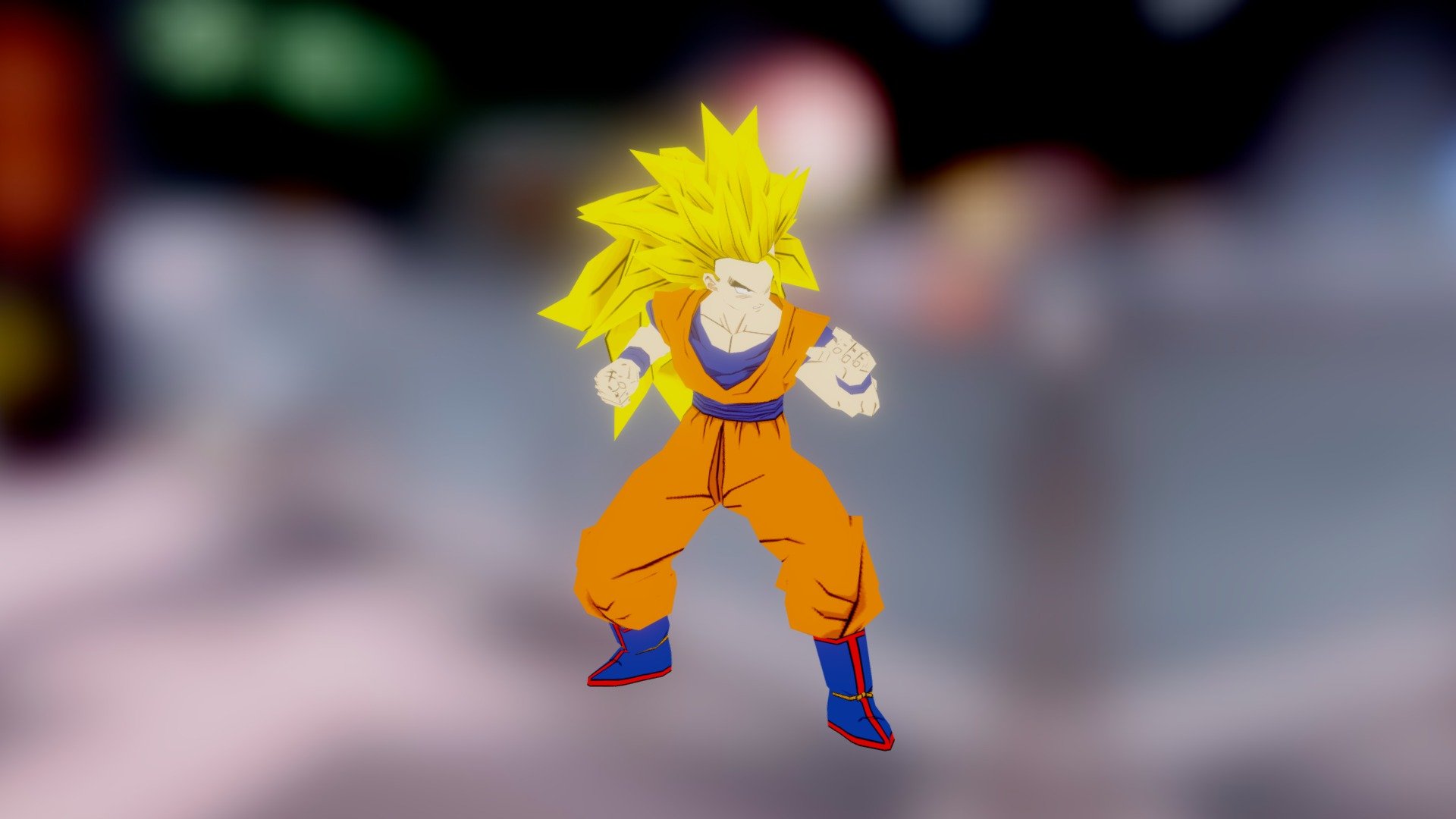 Goku - Download Free 3D model by tronazo [9d823ac] - Sketchfab