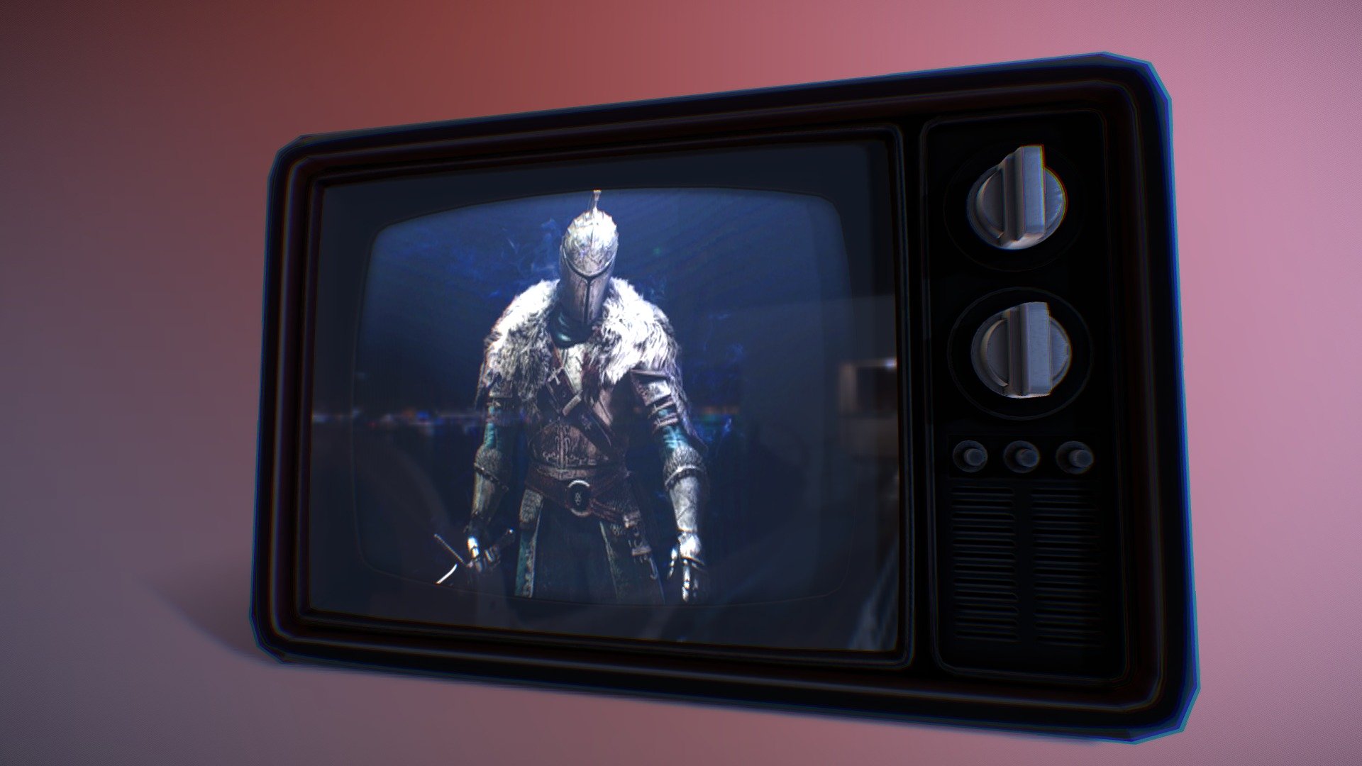 Retro Tv lowpoly 4k textures - Download Free 3D model by Idmenthal ...