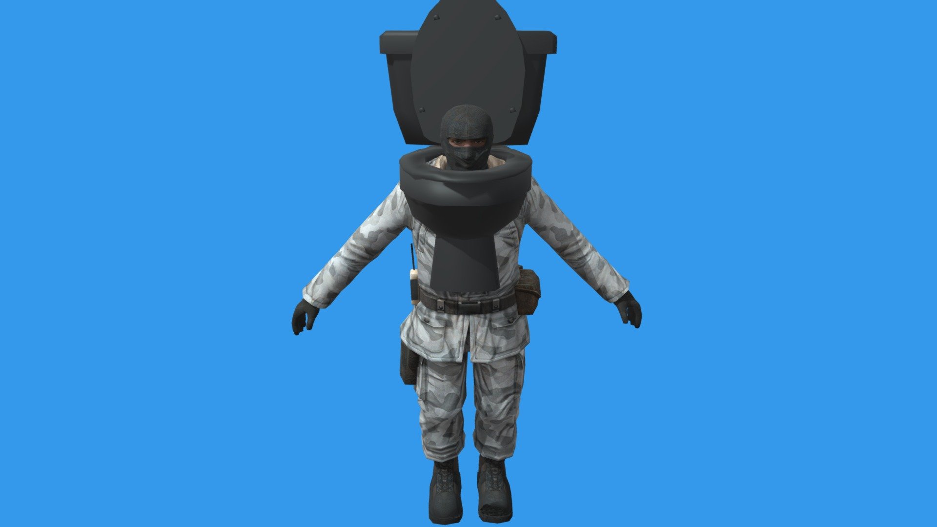 Robber Skibidi Multiverse - Download Free 3D model by WTF!?BOOM ...