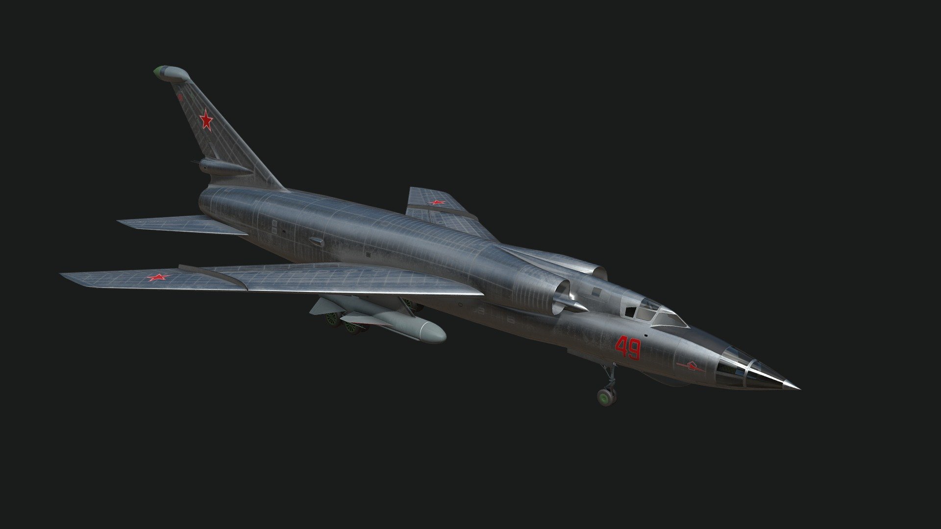Tupolev Tu-98 - Buy Royalty Free 3D model by Tim Samedov (@citizensnip ...