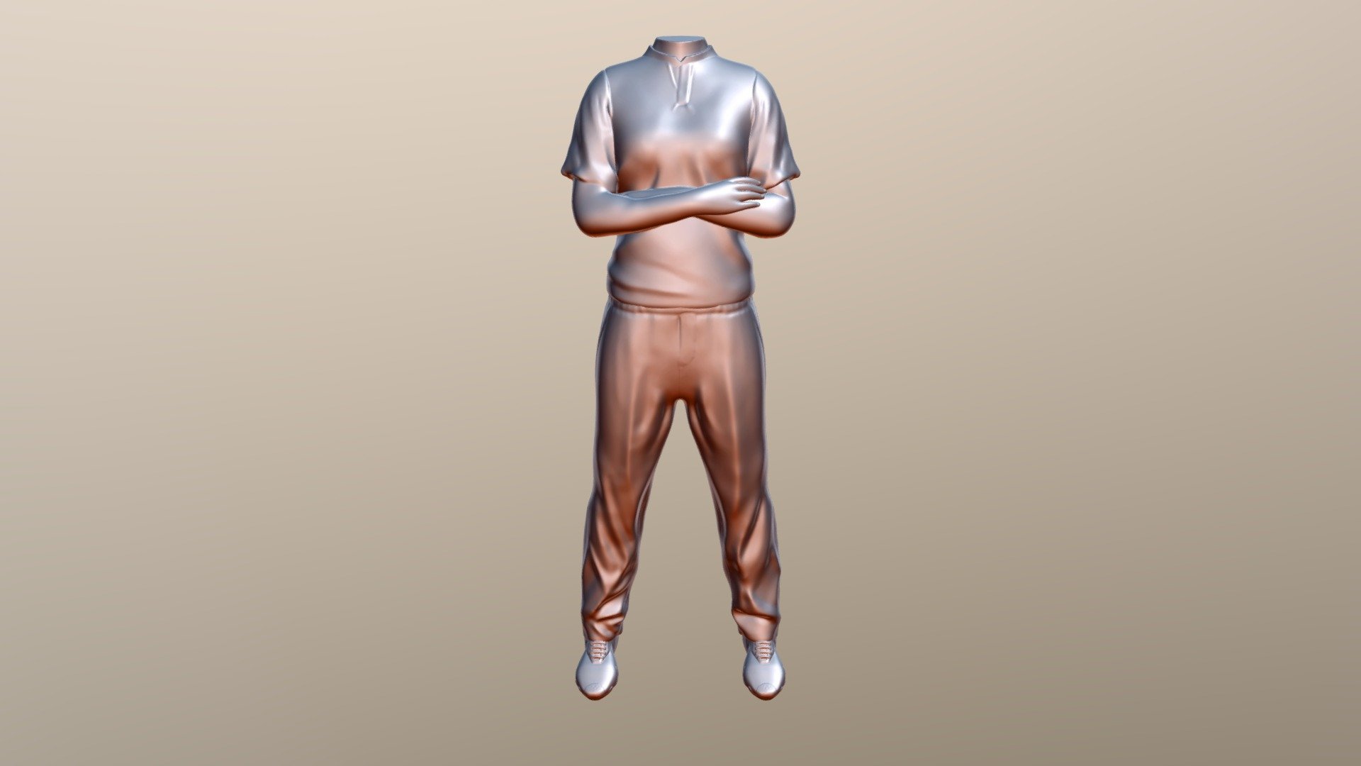 Female Body F09 - 3D model by Selfie360 BobbleShop ...