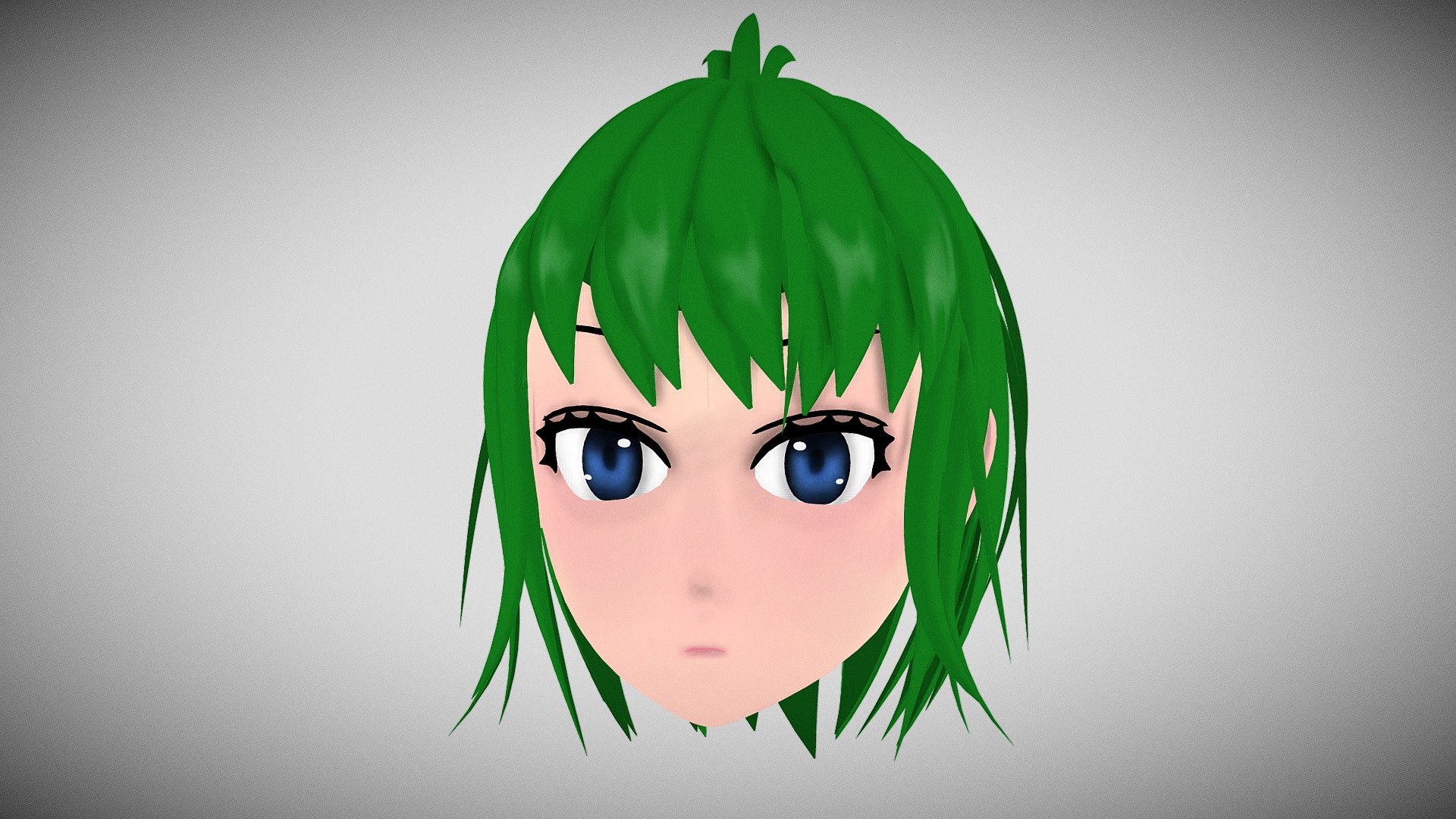 Third Anime Style Try on Blender - Download Free 3D model by ...