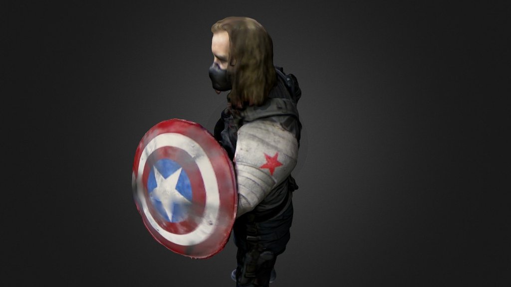 The Winter Soldier - 3D model by the3dphotobooth [9d86b80] - Sketchfab