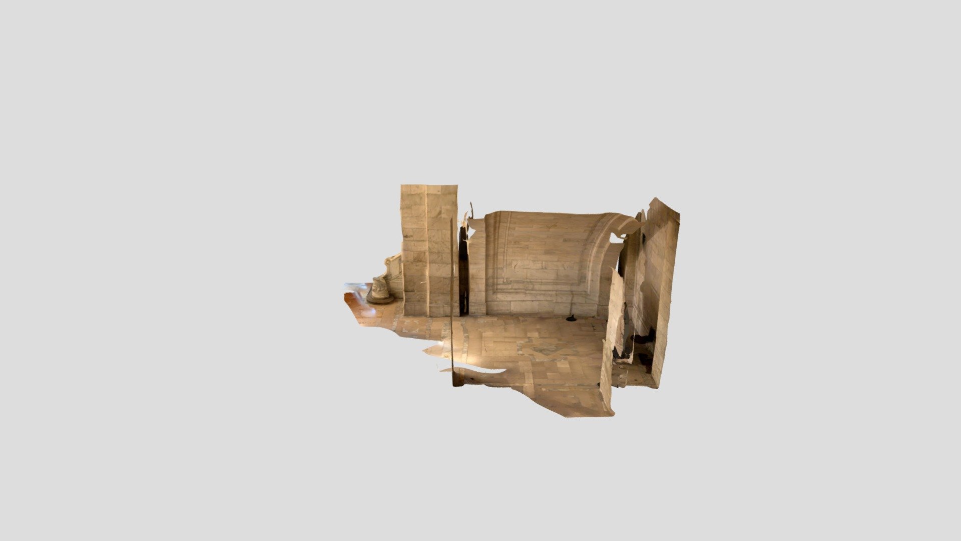 NYC Library Arched underpass - 3D model by ruthlessart [9d87ec6 ...